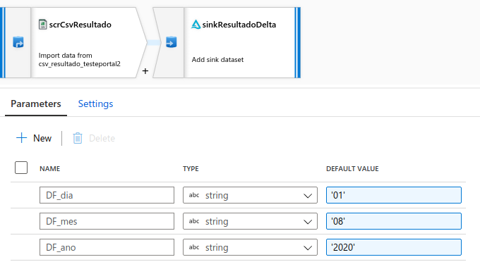 DataSource receive parameters from Dataflow - Microsoft Q&A
