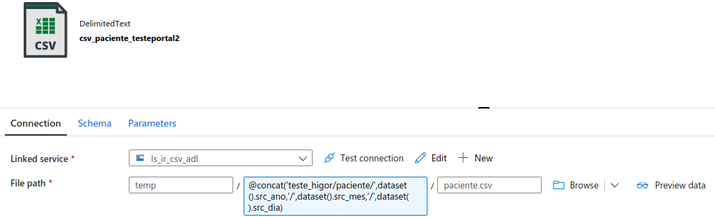DataSource receive parameters from Dataflow - Microsoft Q&A