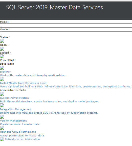 MDS 2019 Web Site Not Displaying Correctly - Microsoft Q&A