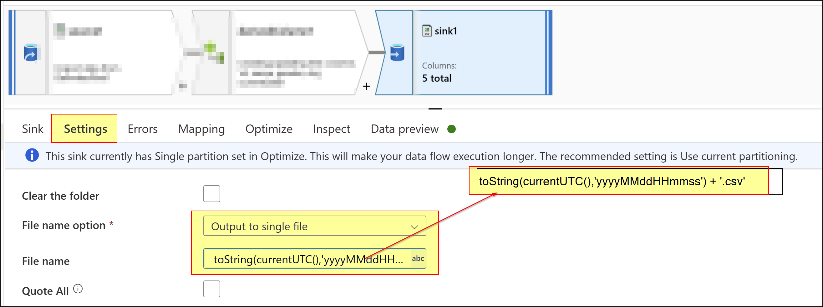 Help With Synapse Analytics Dataflow Microsoft Qanda
