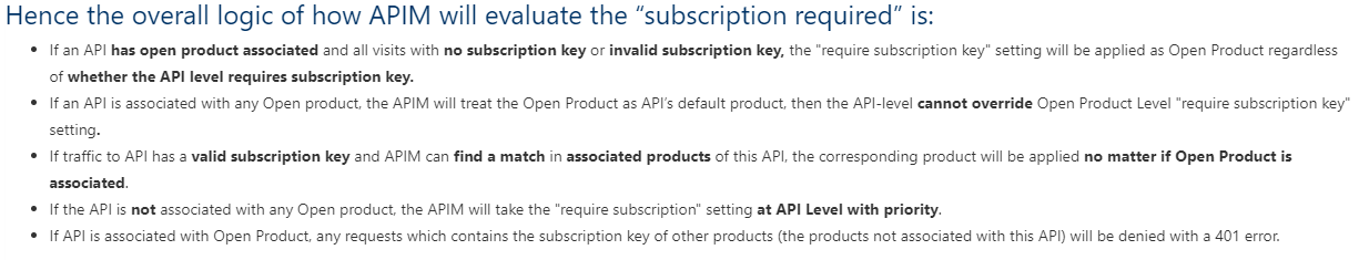 API-M failing to control access without subscription key - Microsoft Q&A
