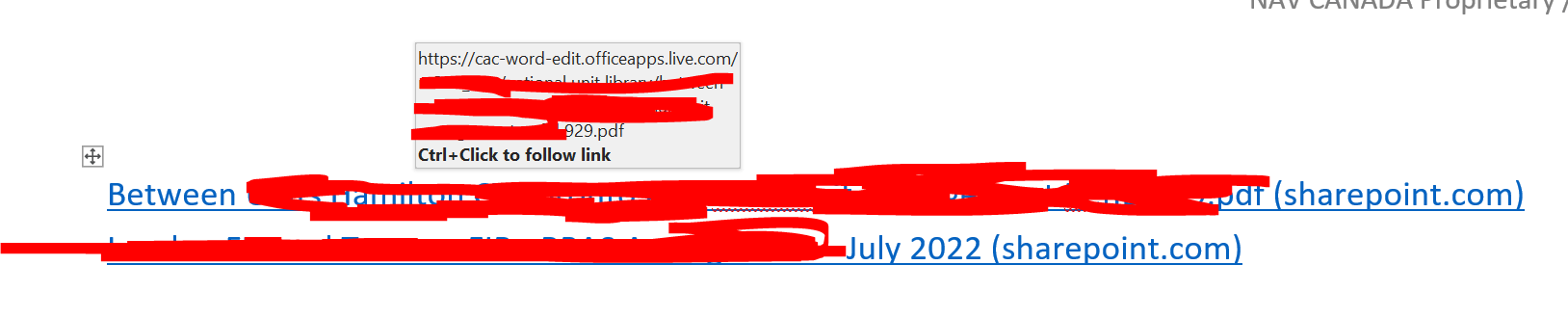 Copying a hyperlink from an excel worksheet to a word document breaks the link. Please help ...