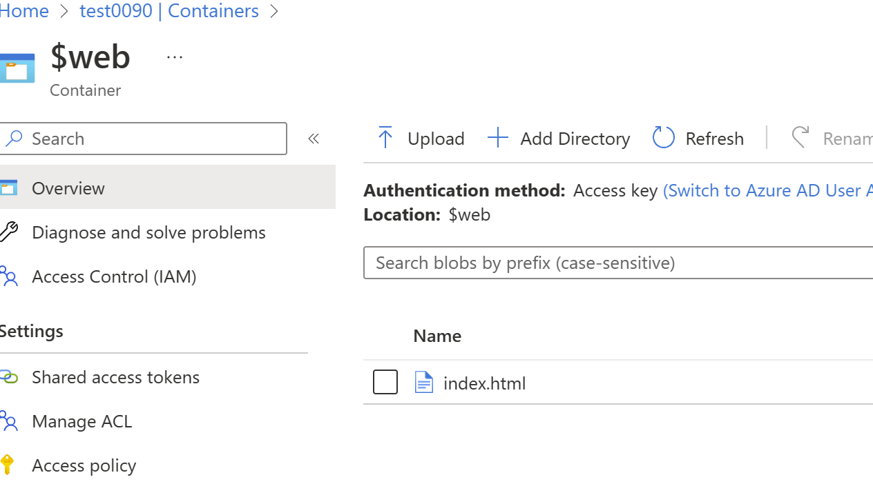 Azure Front Door To Specific Blob Microsoft Qanda