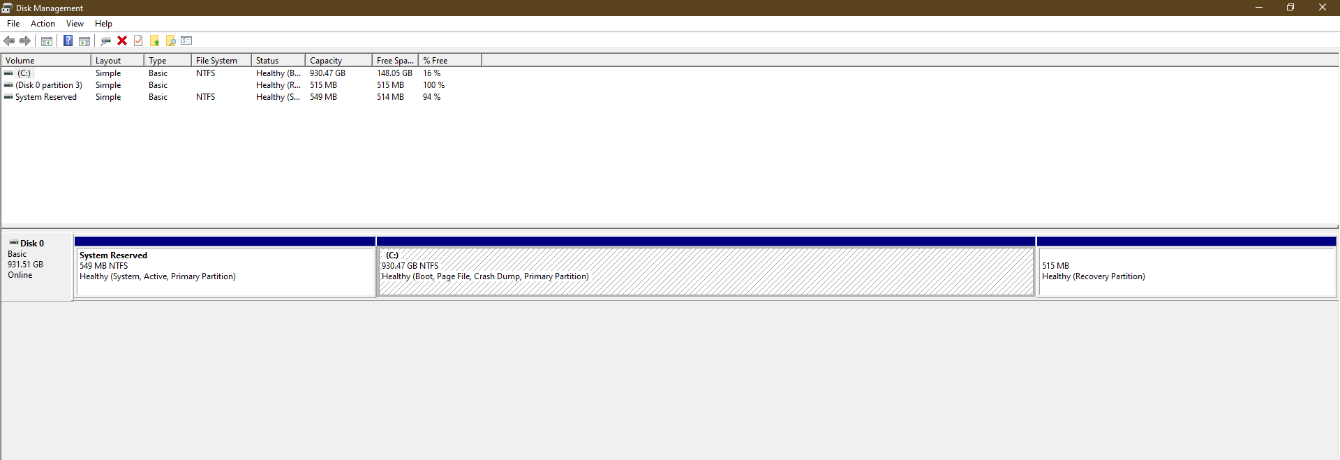 cannot find room for the EFI system partition - Microsoft Q&A