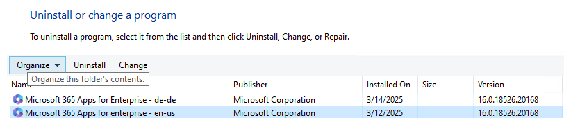 Sprache Office Programmen ändern - Microsoft Q&A