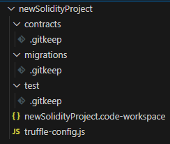 Blockchain Development - Missing Project Files relating to Truffle - Microsoft Q&A