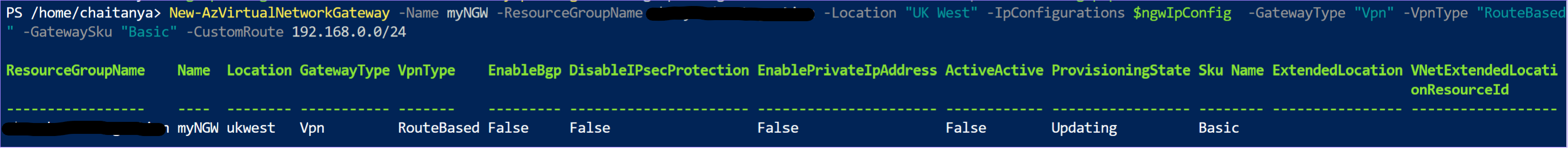 unable to create basic sku vpn - Microsoft Q&A