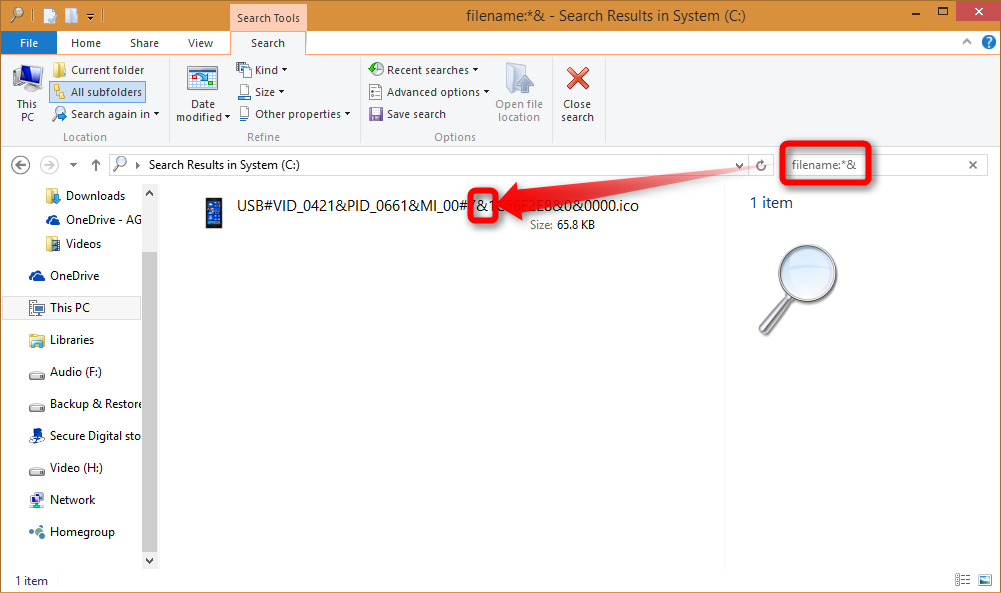 How to search for special characters in Explorer? - Microsoft Q&A