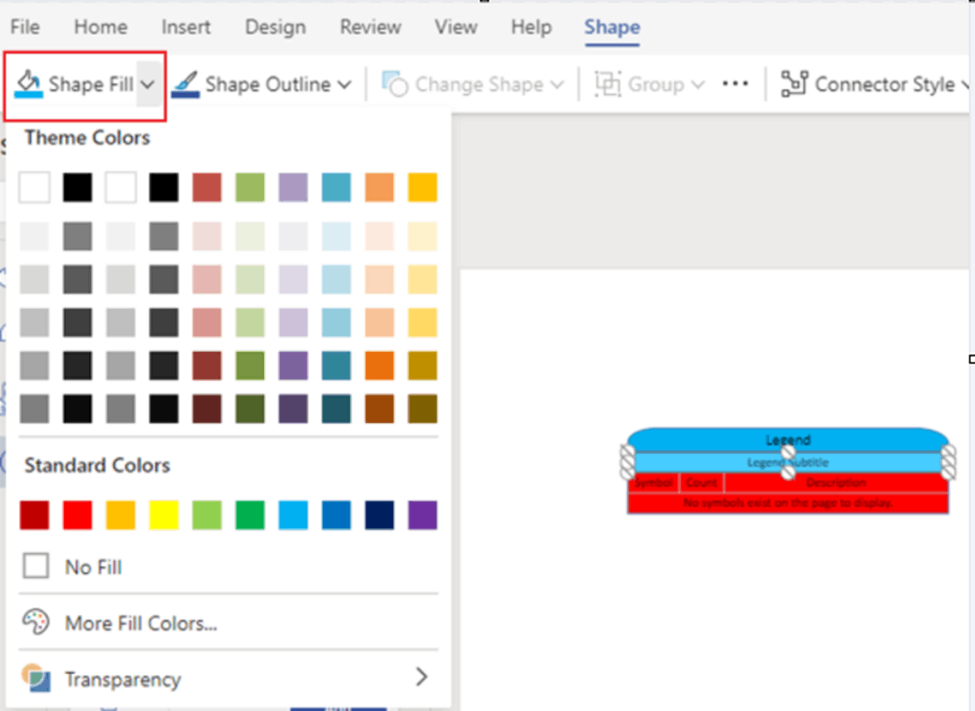 Create legend in Visio - Microsoft Q&A
