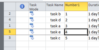 How do I reorder ID numbers in MS Project? - Microsoft Q&A