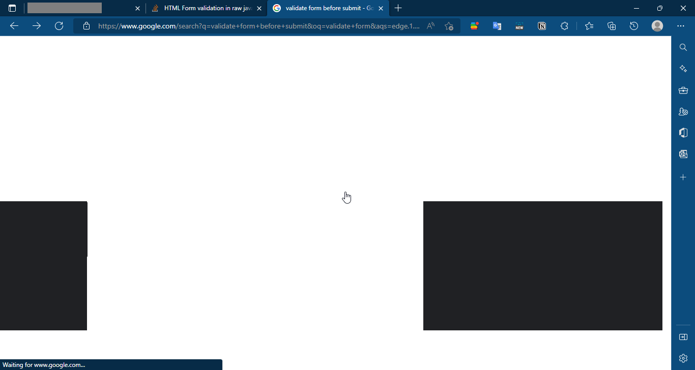 Edge not render properly and just showing blank or corrupted pages. - Microsoft Q&A