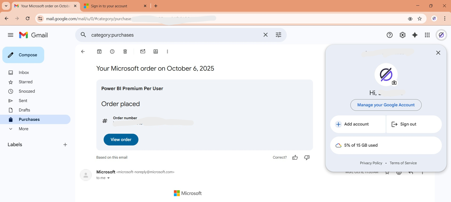 Power BI subscription account Sign In issue (What we need - Removing a ...