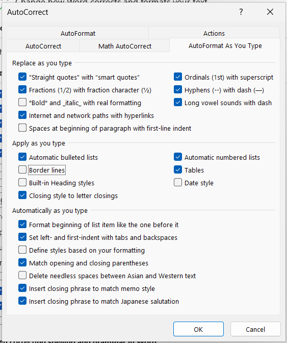 How to remove horizontal lines in word document - Microsoft Q&A