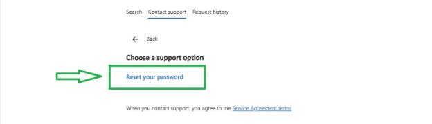 Unable to Reset my Password - Microsoft Q&A