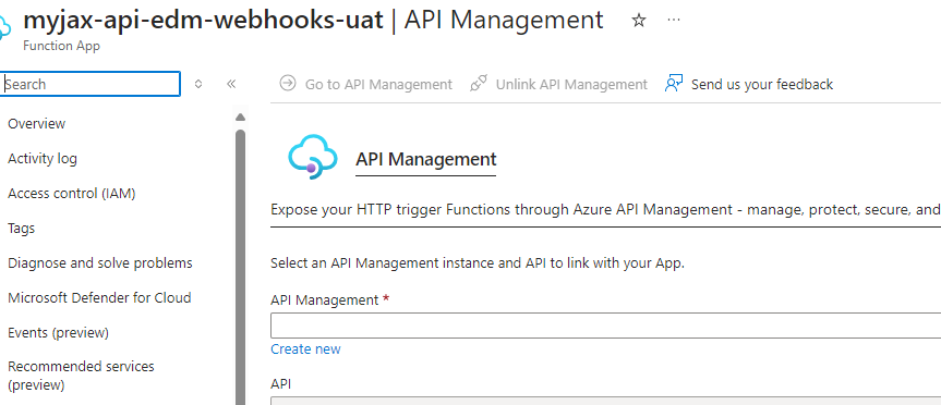 Linking Function to APIM with Bicep - Microsoft Q&A