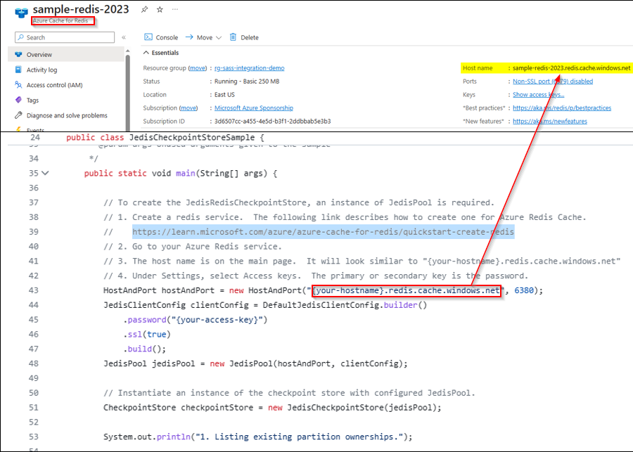 Is it possible to use checkpointstore-jedis in spring-cloud-azure ...