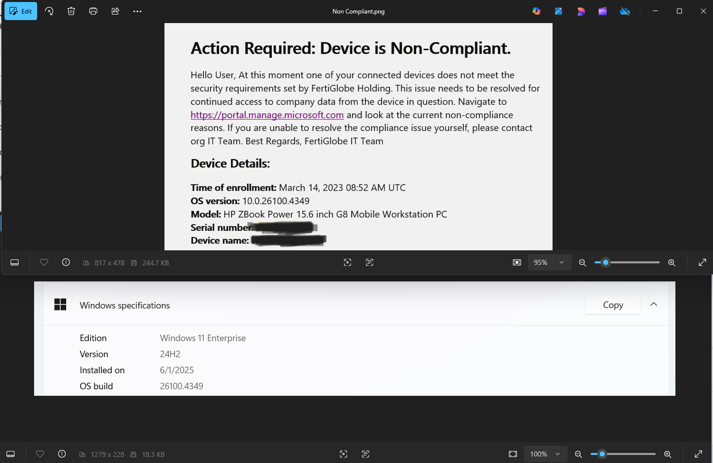 Device Non-Compliant in Microsoft Endpoint Manager – How to Resolve? - Microsoft Q&A