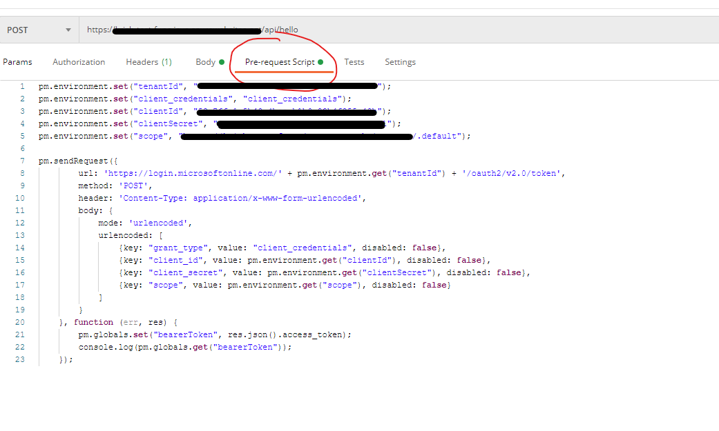 Postman Calling Azure Ad Secured Web Api Microsoft Qanda