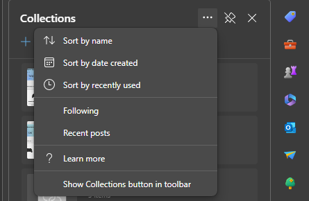 where's my collections - Microsoft Q&A