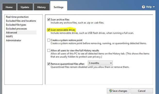 Windows Defender isn't scanning external USB Drive - Microsoft Q&A