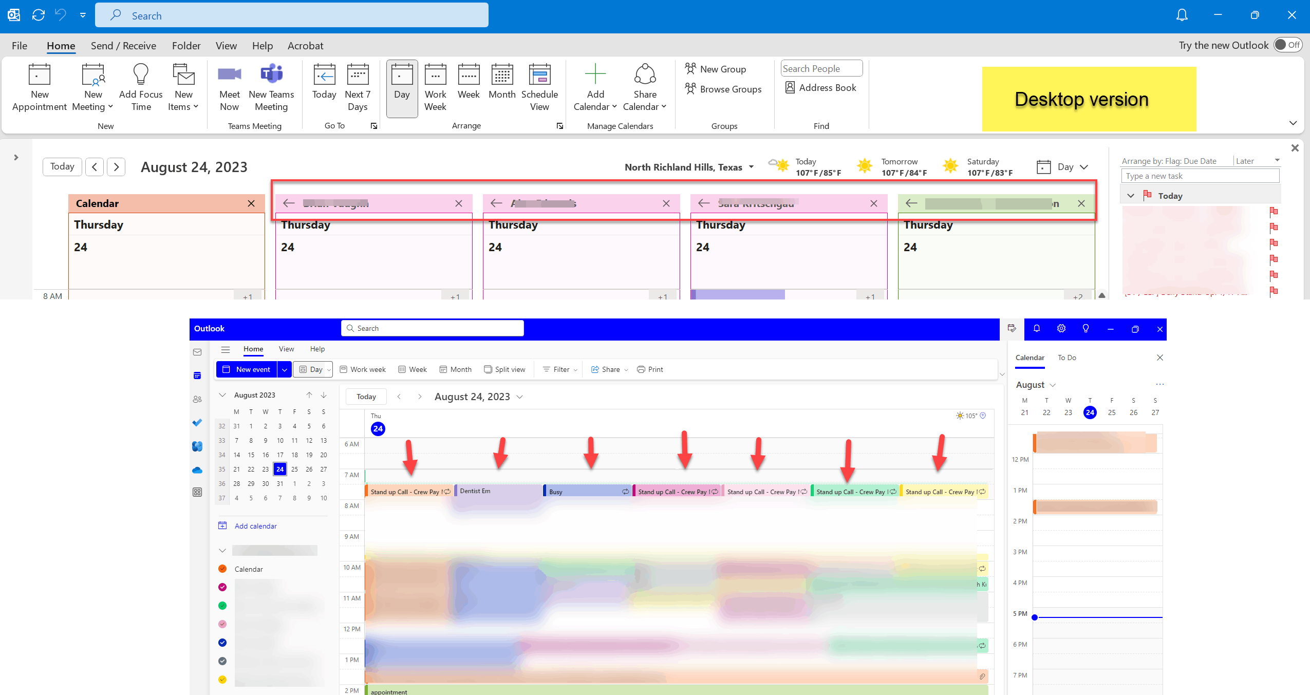 New Outlook pin the favorites using Click to expand folder pane instead ...
