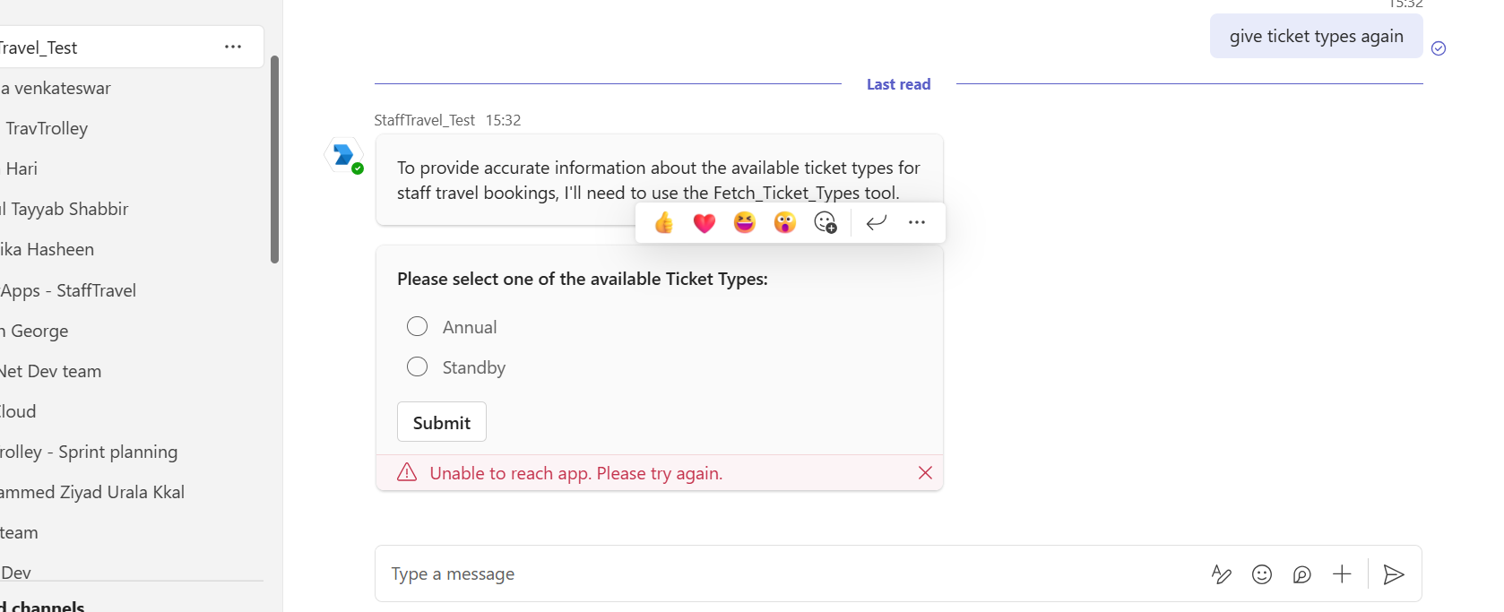 Fetching responses from adaptive card - Microsoft Q&A