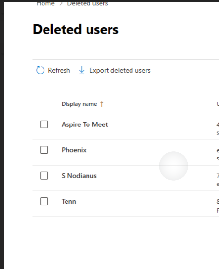 Active User Issues - Microsoft Q&A