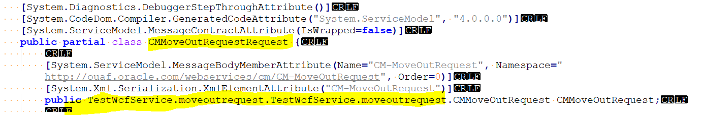duplicate request method names in .net proxy class + BizTalk - Microsoft Q&A