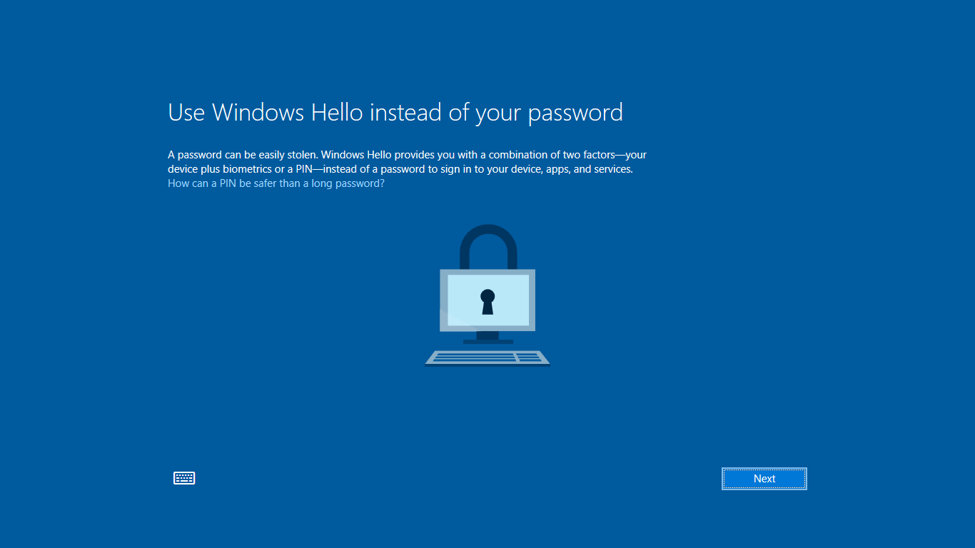 Disable "Use Windows hello instead of your password" message after login - Microsoft Q&A