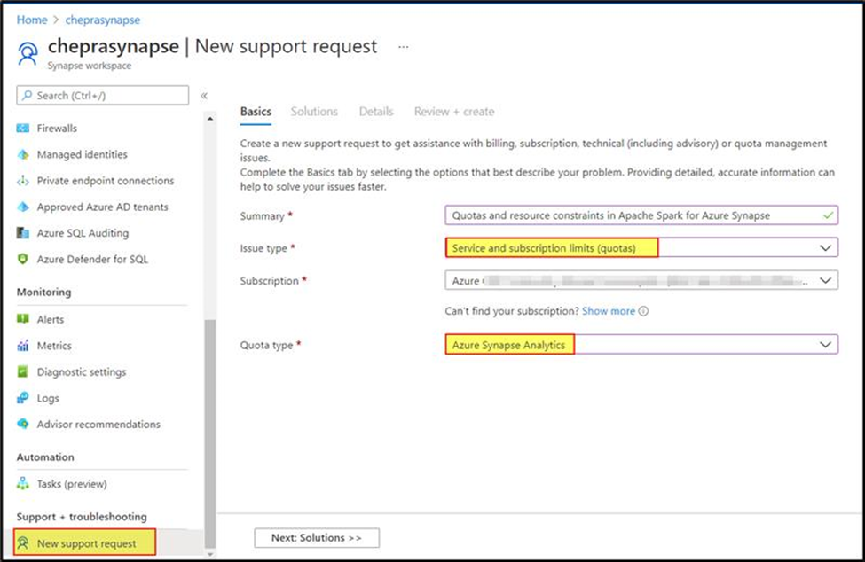 SPARK pool azure synaps analytics - Microsoft Q&A