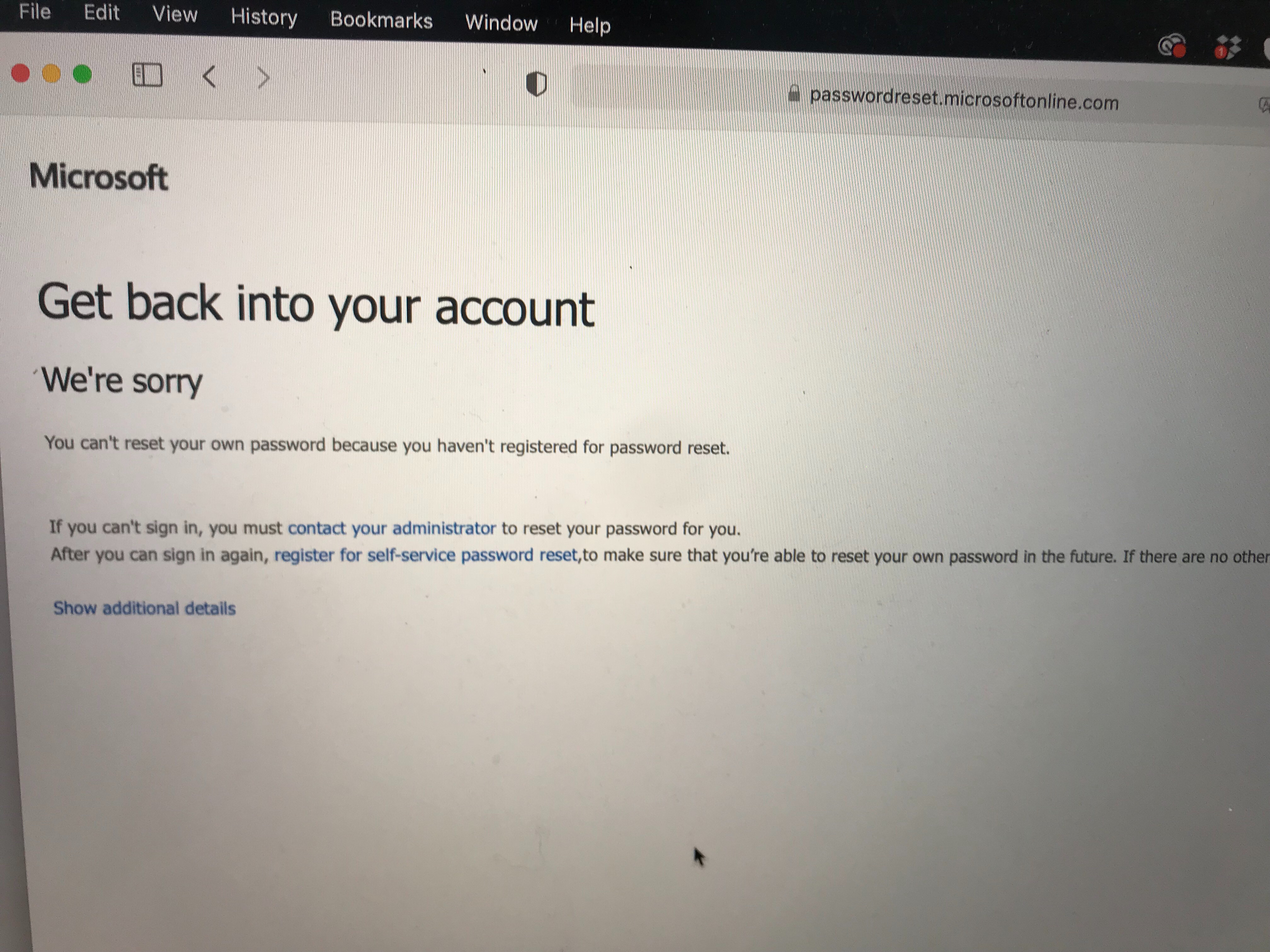 Microsoft 365 error "user doesn't exist" - Microsoft Q&A