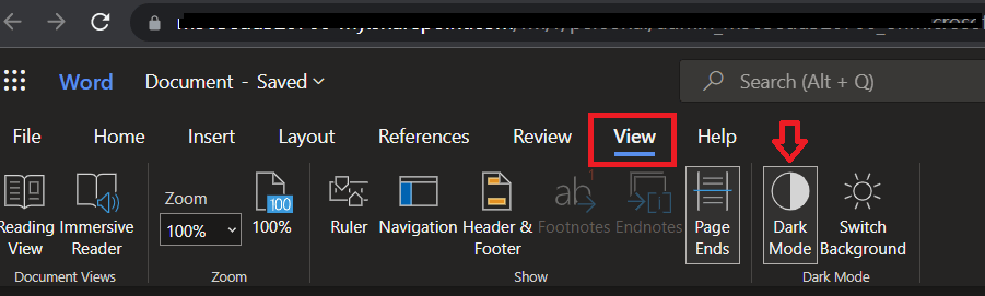 Why is my WordWeb in dark mode? - Microsoft Q&A