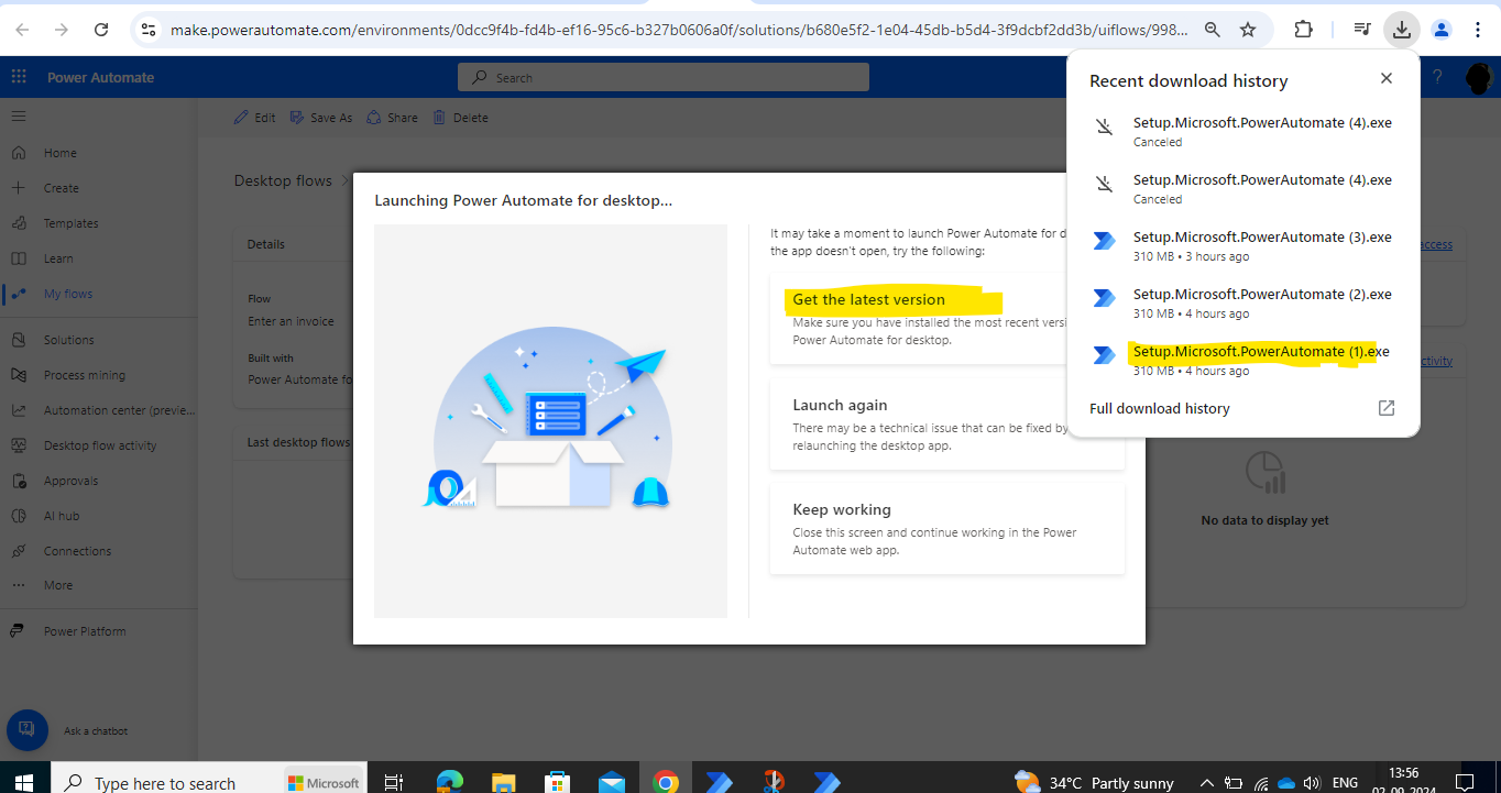 Can T Get Ai Builder In Power Automate Desktop Actions Microsoft Qanda