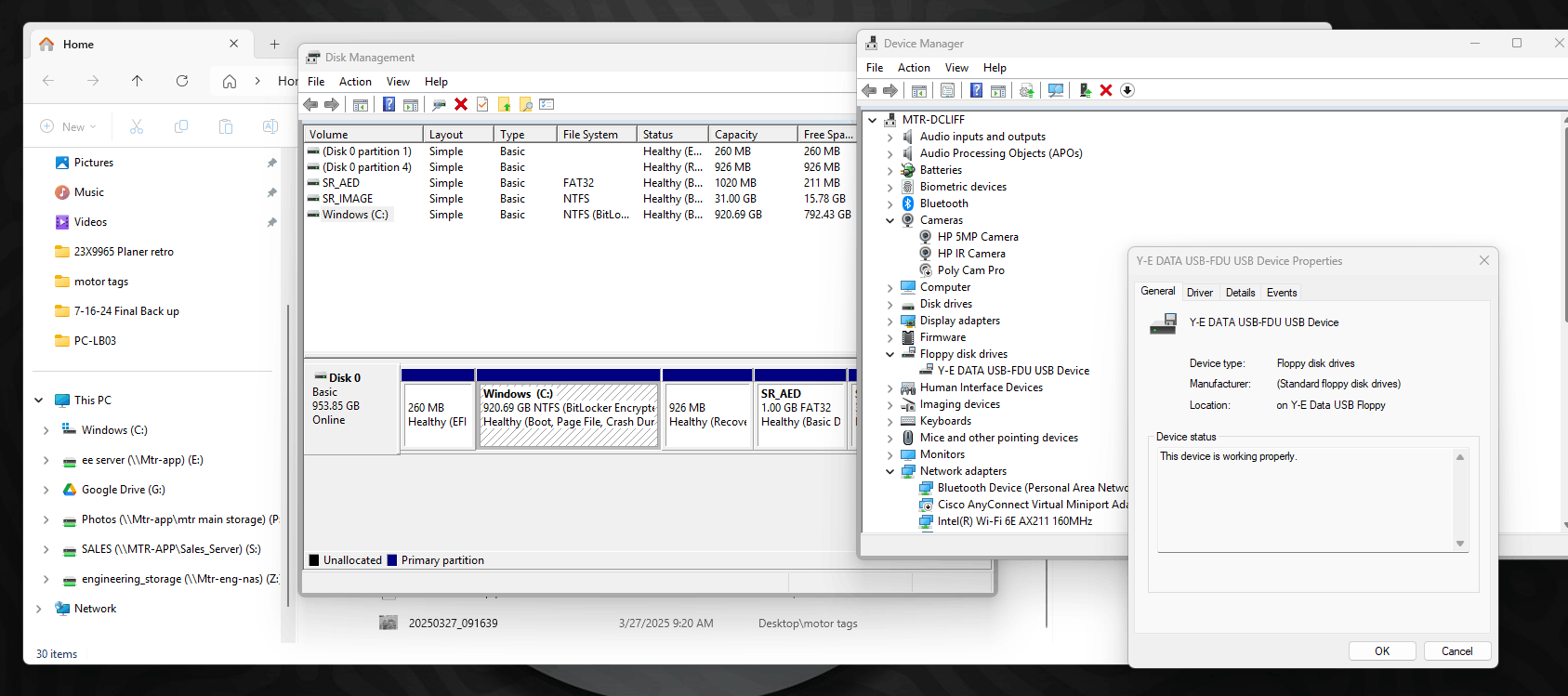 Cant get USB floppy reader to appear as a drive - Microsoft Q&A