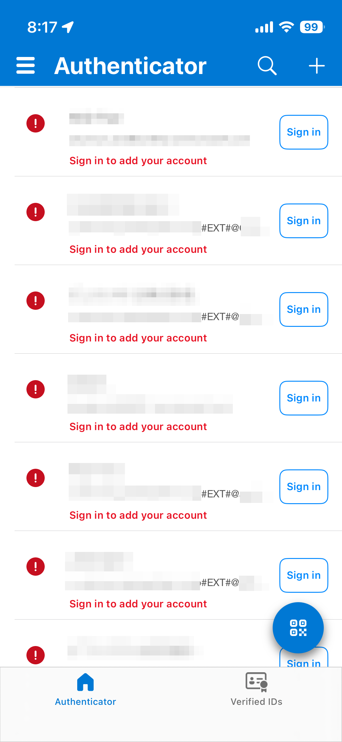 [Microsoft Authenticator app] How do I sign in an external tenant after buying new smartphone ...