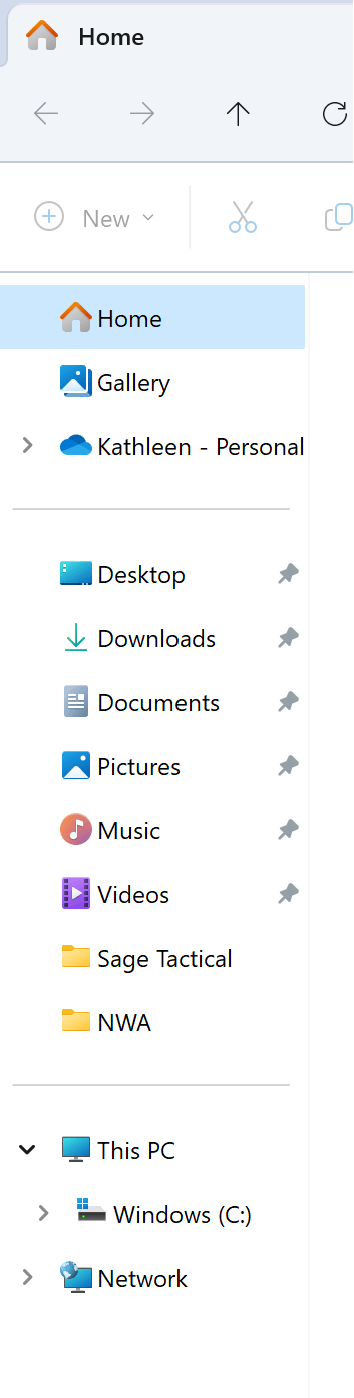 working offline, not thru Onedrive in windows 10 vs windows 11 ...