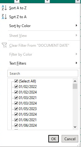 How can I export my SSRS report that has a date column to Excel such ...