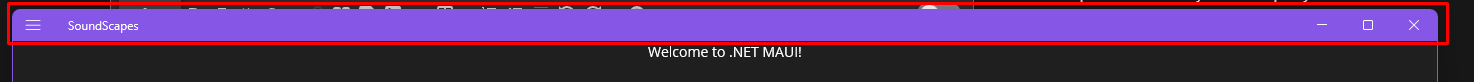 Windows Title Bar in .NET MAUI (Win UI 3) - Microsoft Q&A Windows Title Bar in .NET MAUI (Win UI 3) - Microsoft Q&A