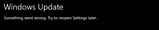 Cannot update anything on windows - Microsoft Q&A