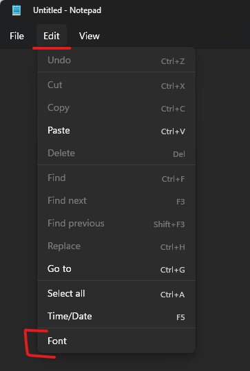 how do i change written language on the notepad? - Microsoft Q&A