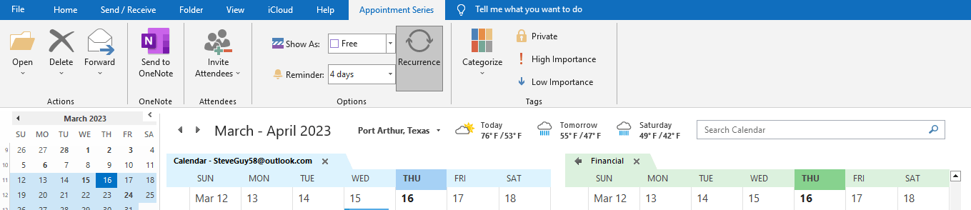 HOW TO MOVE EVENTS BETWEEN CALENDARS IN OUTLOOK FOR WINDOWS - Microsoft Q&A