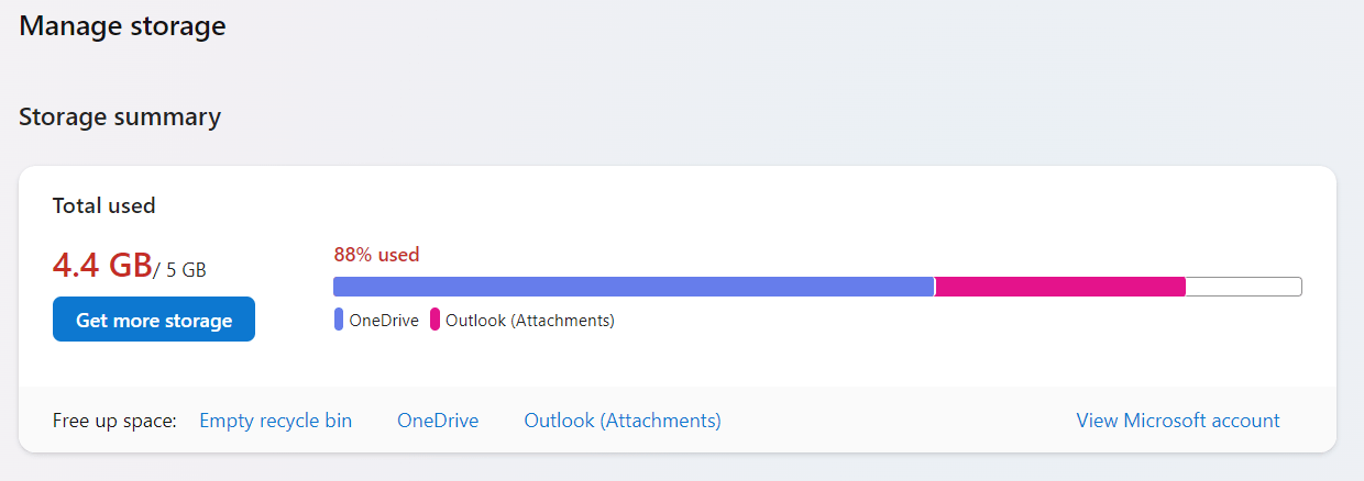 Why are Outlook attachments stored in the storage for OneDrive rather ...