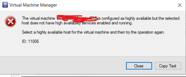 SCVMM Migrate Vmware to Hyper-V - Microsoft Q&A