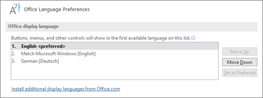French & English menus in Excel - Microsoft Q&A