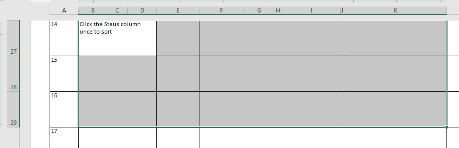 How did I, and how do I escape out of a range selection in Excel ...