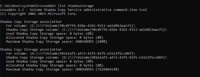 VSS reporting Storage Space incorrectly - Microsoft Q&A