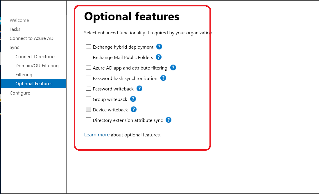 AD Connect sync does not sync Security Groups - Microsoft Q&A