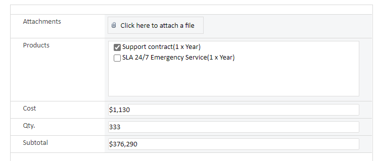 Add quantity field to repeating Table - Microsoft Q&A