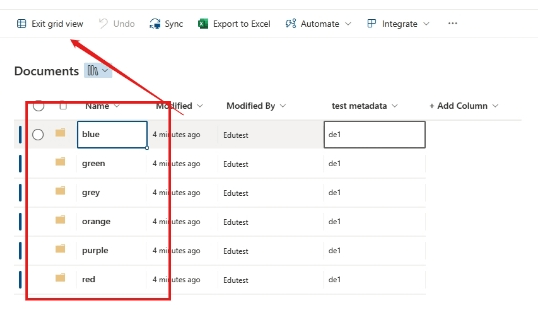 sharepoint folder colors missing - Microsoft Q&A