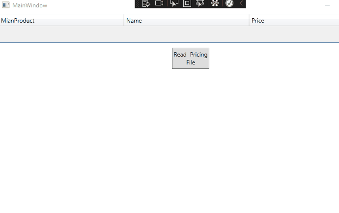 Load collection view using button binding - Microsoft Q&A
